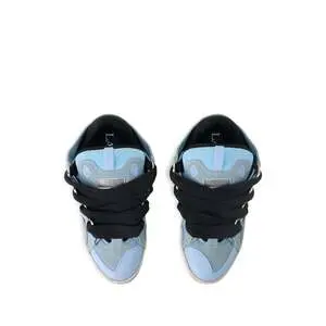 LANVIN Low-top Sneakers With Cut-out Detail - Blue