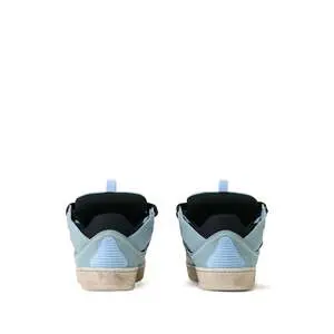 LANVIN Low-top Sneakers With Cut-out Detail - Blue