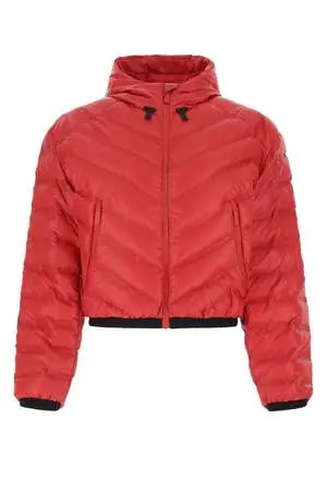 Prada Polyurethane Blend Padded Jacket - Red