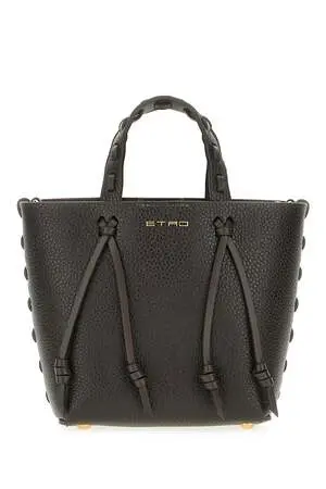 Etro Textured Leather Top Handle Bag - Multicolor
