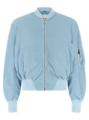 Attico Anja Bomber Jacket - Blue