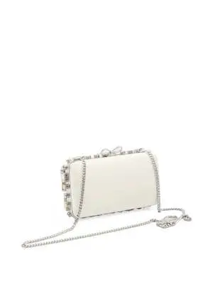 SELF-PORTRAIT Embellished Crystal Clutch Bag