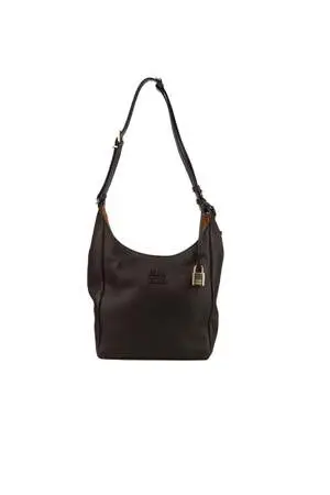 Miu Miu Leather Shoulder Bag With Lock Detail - Multicolor