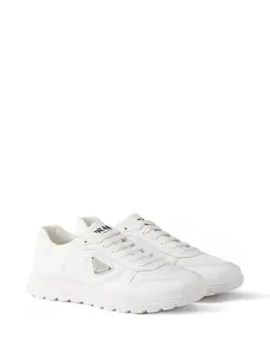 Prada Re-nylon And Brushed Leather Sneakers