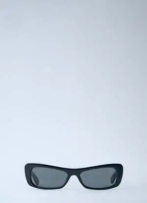 Jacquemus Les Lunettes Capri Sunglasses - Black