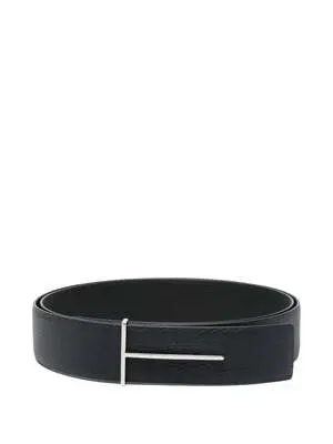 TOM FORD Reversible Leather Belt - Blue
