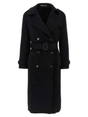 Tagliatore Bonny" Double-breasted Wool And Cashmere Coat