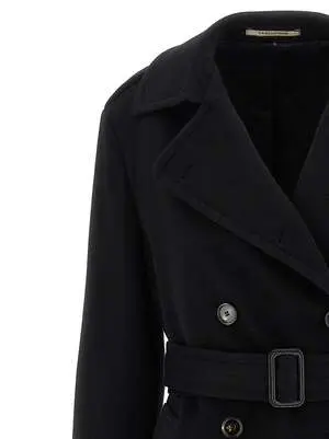 Tagliatore Bonny" Double-breasted Wool And Cashmere Coat