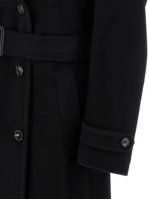 Tagliatore Bonny" Double-breasted Wool And Cashmere Coat