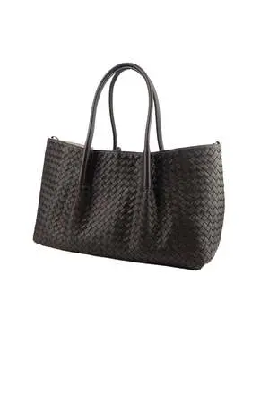 Bottega Veneta Woven Shopper Bag - Multicolor