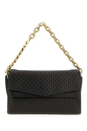 Gucci Monogram Embossed Chain Shoulder Bag - Multicolor