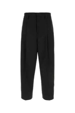 JIL SANDER Gabardine Pant - Black