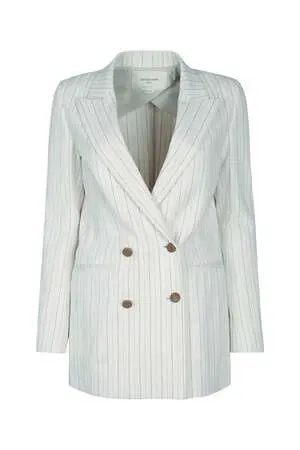 Jacob Cohen Double-breasted Unstructured Blazer - Multicolor