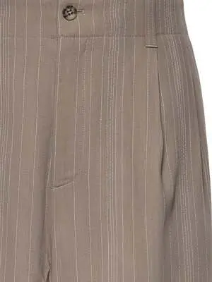 GOLDEN GOOSE Wool Blend Pinstriped Trousers