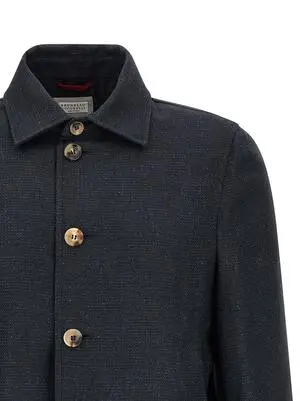 Brunello Cucinelli Linen Blend Jacket
