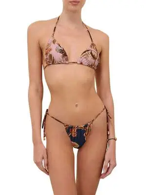 Zimmermann Aster Section Triangle Bikini - Multicolor