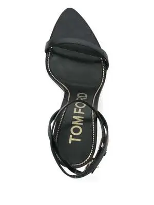 TOM FORD Sandals With Padlock Detail And Stiletto Heel