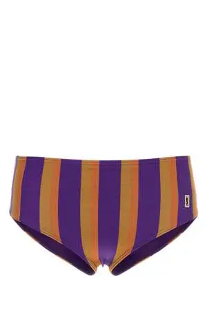 Saint Laurent Slip In Nylon Stretch Stampato