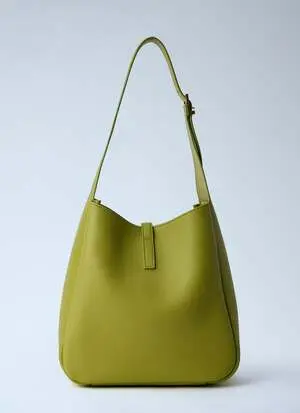 Saint Laurent Le 5 À 7 Supple Small Shoulder Bag - Green