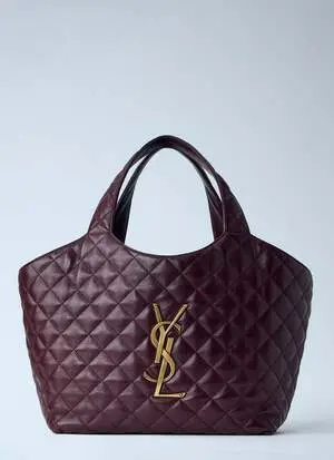Saint Laurent Icare Medium Quilted Nappa Shoulder Bag - Multicolor