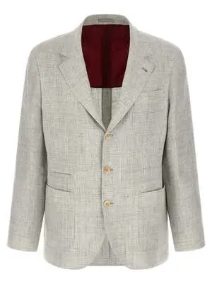 Brunello Cucinelli Linen Operated Blazer
