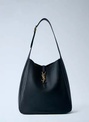Saint Laurent Le 5 À 7 Hobo Bag - Black