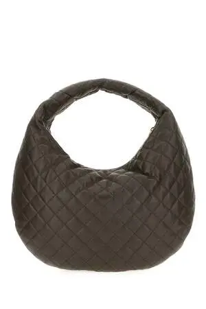 Saint Laurent Quilted Monogram Hobo Bag