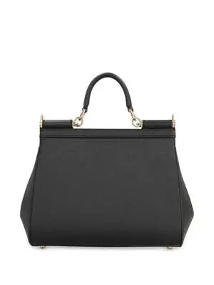 Dolce & Gabbana Large Sicily Handbag - Black