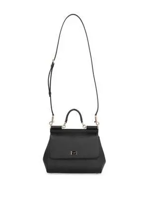 Dolce & Gabbana Large Sicily Handbag - Black