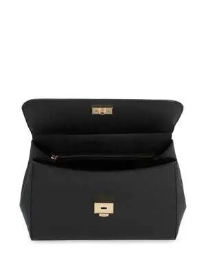 Dolce & Gabbana Large Sicily Handbag - Black