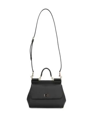 Dolce & Gabbana Large Sicily Handbag - Black