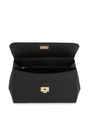 Dolce & Gabbana Large Sicily Handbag - Black