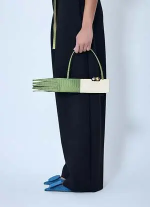 Jacquemus The Poireau Clutch Bag