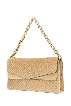 Gucci Monogrammed Chain Strap Shoulder Bag