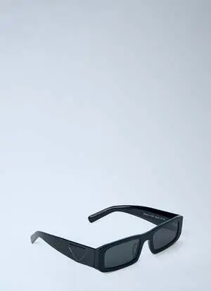 Prada Rectangular Sunglasses With Wide Temples