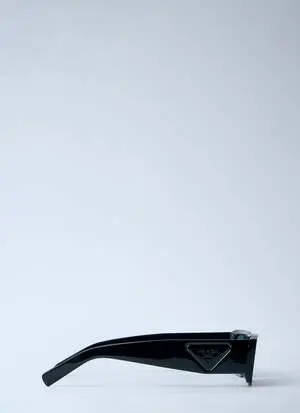 Prada Rectangular Sunglasses With Wide Temples