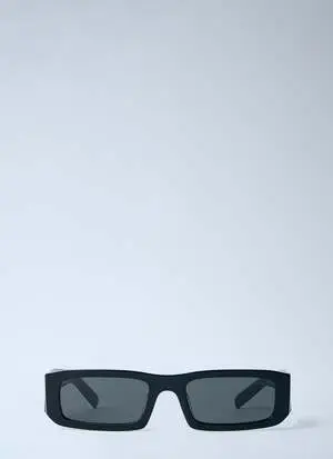 Prada Rectangular Sunglasses With Wide Temples
