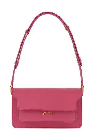 Marni Pink Leather Shoulder Bag