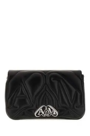 Alexander McQueen ALEXANDER MCQUEEN Quilted Logo Shopper Bag Multicolor