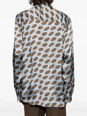 Dries Van Noten Caper Shirt - Gray