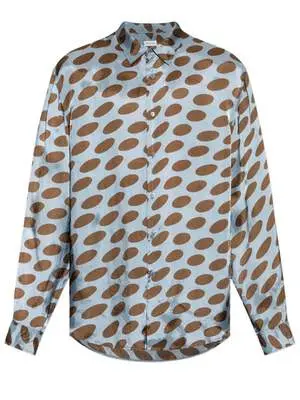 Dries Van Noten Caper Shirt - Gray
