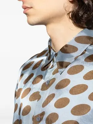 Dries Van Noten Caper Shirt - Gray