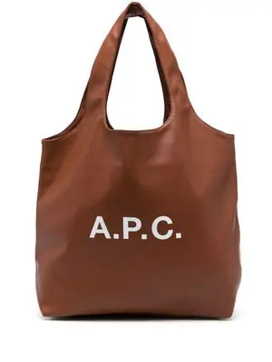 A.p.c. Ninon Tote Bag - Brown