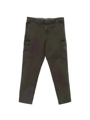 Brunello Cucinelli Linen Drawstring Waist Pants - Multicolor