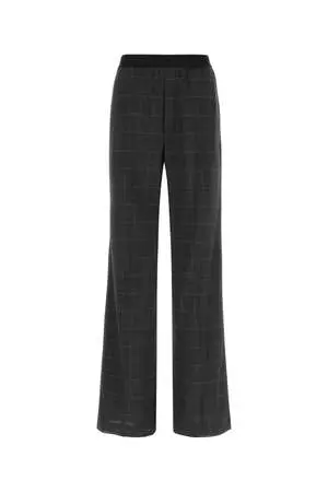 Balenciaga Embroidered Wool Pants