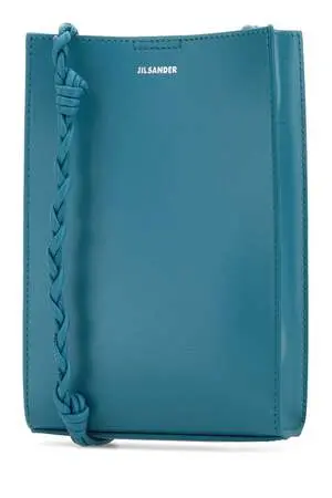JIL SANDER Small Tangle Shoulder Bag - Blue
