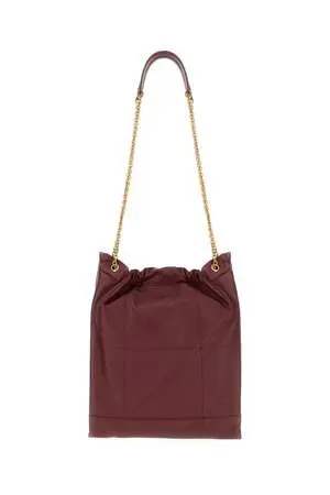 Saint Laurent Quilted Shopper Bag With Chain Strap