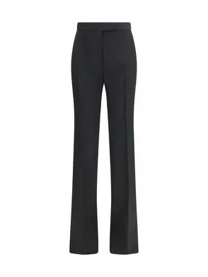 TOM FORD Bicolour Tailored Straight-leg Pants - Black