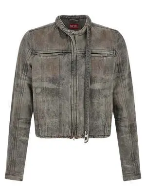 DIESEL® D-vulmar-fsi Cotton And Hemp Denim Jacket