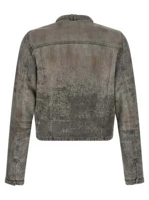 DIESEL® D-vulmar-fsi Cotton And Hemp Denim Jacket